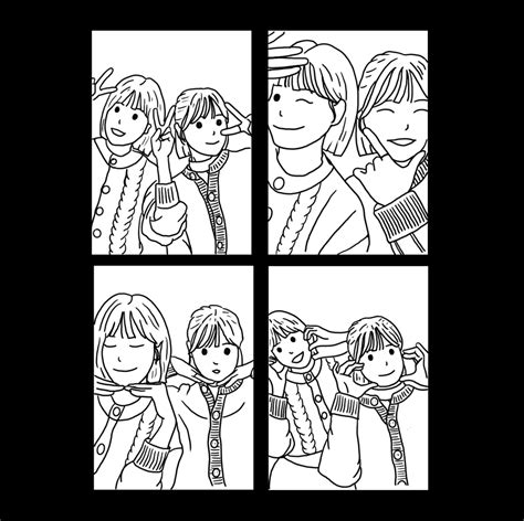 라인드로잉 인체 일러스트 포트폴리오 크몽