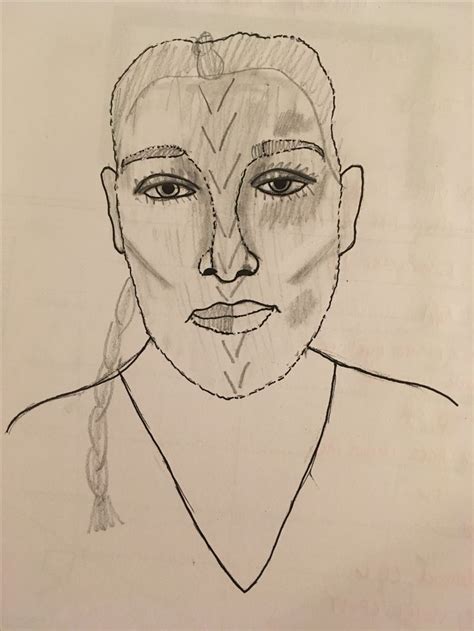 Found Object Found Object Stage Makeup Male Sketch