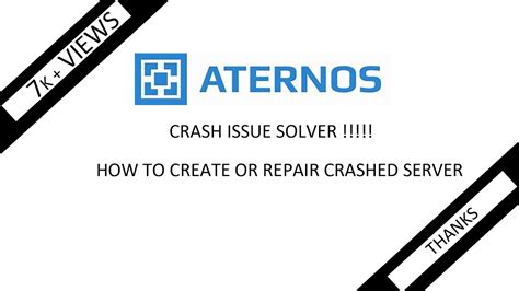 How To Solve Aternos Crash Issue Make A Serever With Crash Server🛠🛠🛠🛠 Youtube
