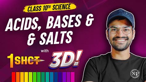 Acid Base And Salts One Shot 🔥 Class 10 Science Chemistry Chapter 2