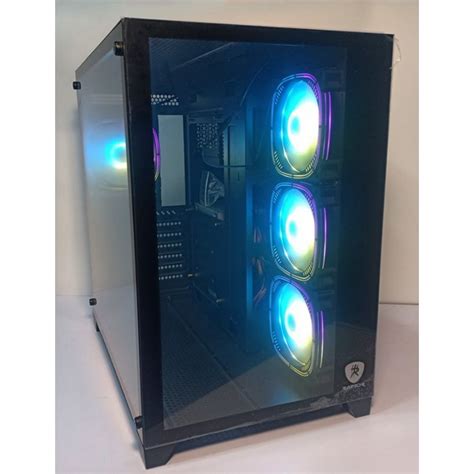 Jual Casing Pc Gaming Power Up Raptor Ultimate Black Standar Atx Shopee Indonesia