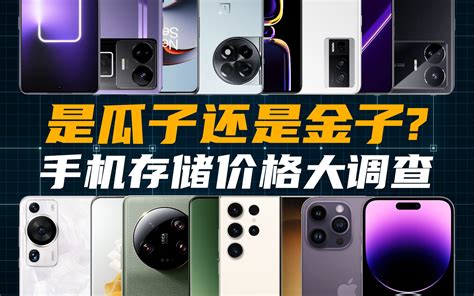 为什么旗舰机存储加价这么离谱？手机存储价格大调查：从大善人到大离谱 大米评测 大米评测 大米评测 哔哩哔哩视频