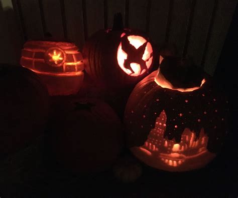 Mockingjay Pumpkin Stencil
