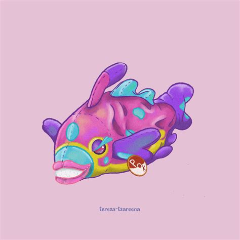 Bruxish Pokemon And 1 More Drawn By Teresa Tsareena Danbooru