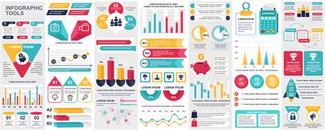인포그래픽 Ui Ux 차트 다이어그램 워크플로우 순서도 타임라인 온라인 통계 마케팅 아이콘이 있는 Kit 요소 번들 0명에 대한 스톡 벡터 아트 및 기타 이미지 Istock