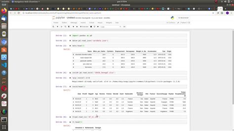 Comment Importer Le Fichier Excel Json Et Csv Dans Jupyter Notebook Sans Erreur Youtube