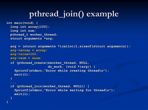 Ppt Shared Memory Programming With Threads Powerpoint Presentation Free Download Id9618804