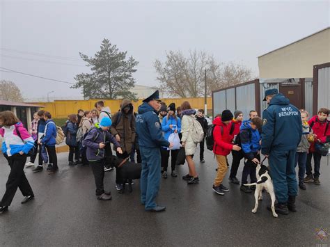 Посещение Республиканского отряда специального назначения «ЗУБР учениками ГУО СШ № 183 г Минска