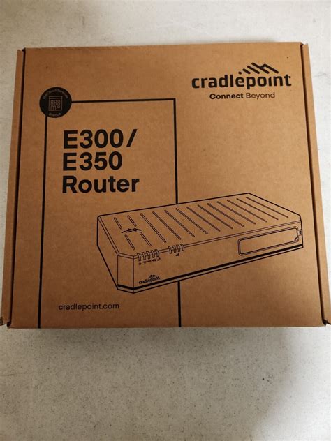 Cradlepoint E300 Series Router 300 Mbps Ebay