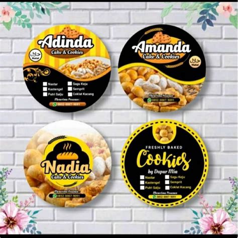 Jual Stiker Label Makanan Shopee Indonesia