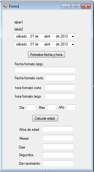 Datetimepicker En Vb Programacion