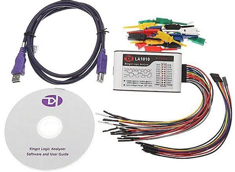LA1010 USB Logic Analyzer 100M Max Sample Rate 16 Channel MCU ARM FPGA Debug Tool Oscilloscopes
