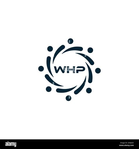 Whp Logo W H P Design White Whp Letter Whp W H P Letter Logo Design