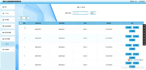 Springboot医院儿童疫苗接种管理系统lm39l（程序源码数据库调试部署开发环境） Csdn博客
