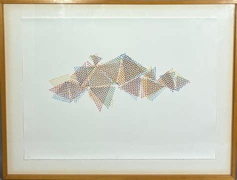 Lot Sue Eisler Missouri B 1942 Untitled 1978 Color Lithograph Ed 5 20