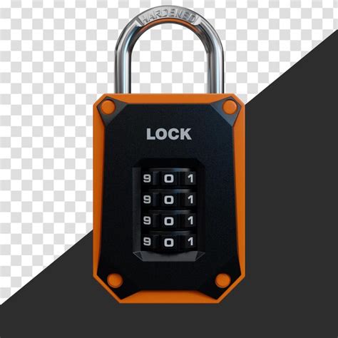 Premium Psd Cipher Lock Isolated