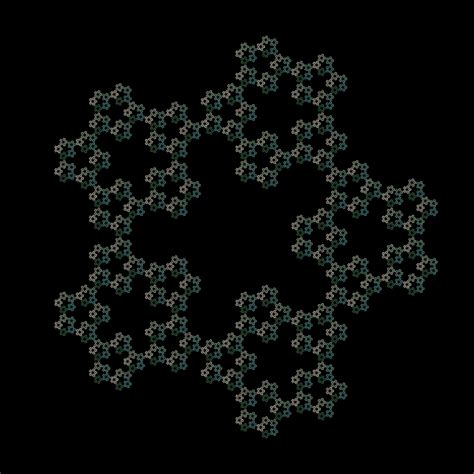 Turtles All The Way Down Chaos Game Python Script With 5 Sided Figure And Jump Of 1382 R