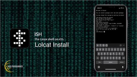 Lolcat Install In Ish Shell Ios Youtube