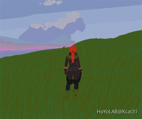 Diluc Fanart Genshin Impact Hoyolab