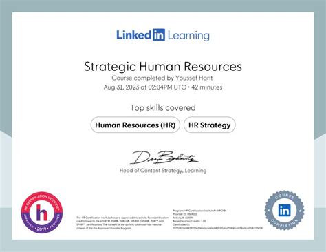 Youssef Harit On Linkedin Certificate Of Completion