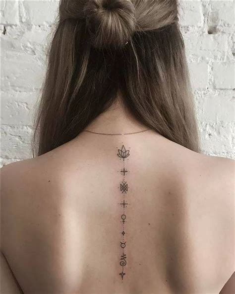 Minimalist Back Tattoo Ideas For Women Sleek Designs That Speak