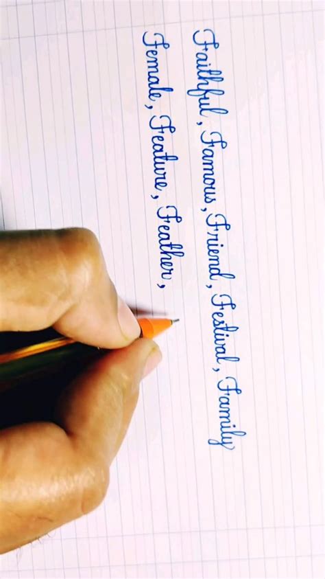 Cursive Writing How To Write F In Cursive Cursive Writing Practice Sheets Cursive Handwriting
