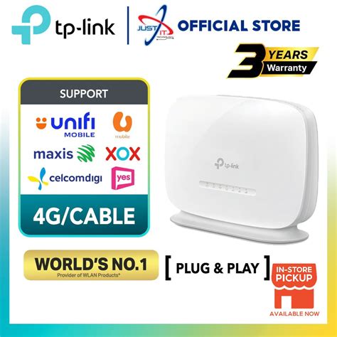 TP LINK TL MR MR Mbps Wireless N G LTE Router Plug A SIM Card And Play SUPPORT