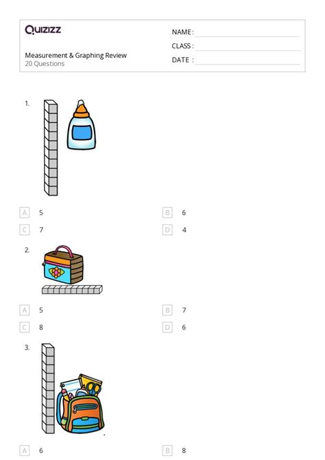 50 data and graphing worksheets for 1st grade on quizizz free