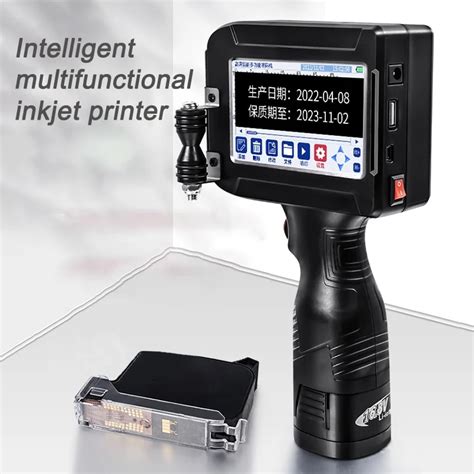 smart handheld inkjet printer small automatic coding machine assembly