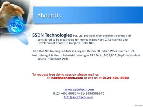 Dot Net Certification Training