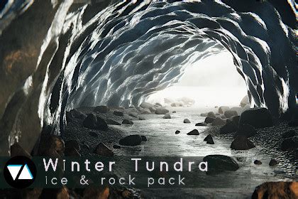 Winter Tundra Ice And Rock Pack Game Content Shopper Unity Asset