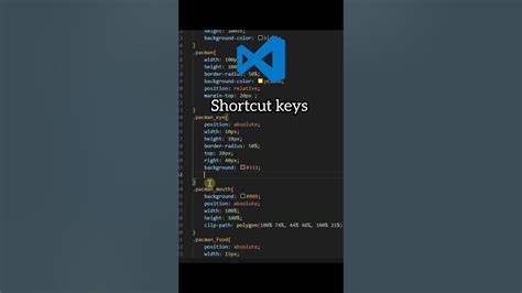 Vs Code Shortcut Keys Part 1🚀 Vscode Shorts Youtube