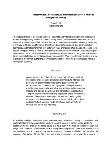 whitepaper pdf peer to peer machine learning