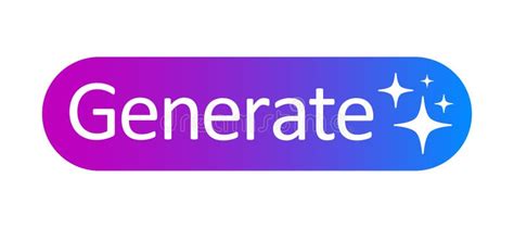 Generate Ai Button Generate Sign Chat With Ai Artificial Intelligence Online Tool Concept