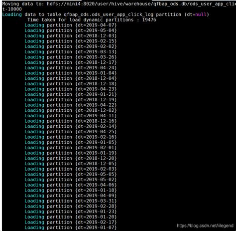 hive 动态分区 dynamic partition 异常处理 [error 20004] not partition generated