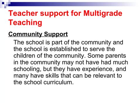 Multigrade Teaching Introduction Ppt