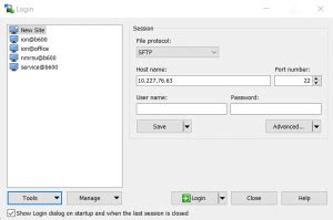 Transfering Files With WinSCP Center For Nuclear Magnetic Resonance Spectroscopy