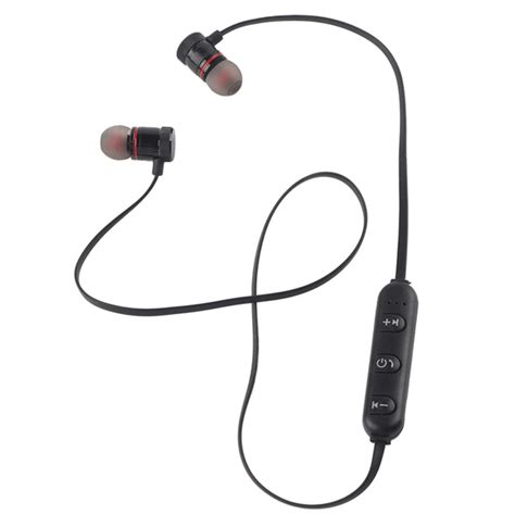 Беспроводные наушники Bluetooth 4.1, магнитные, металлические ...