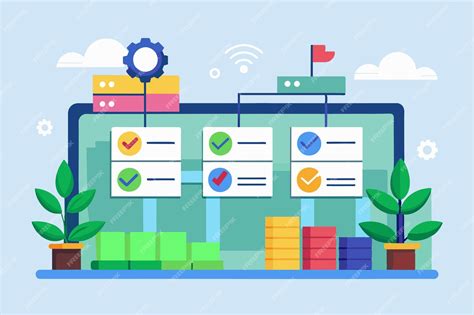 Colorful Design Featuring A Customizable Kanban Method With Task Boards For Efficient Project