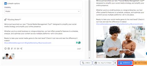 How To Plan And Schedule Posts On LinkedIn Complete Guide OnlySocial
