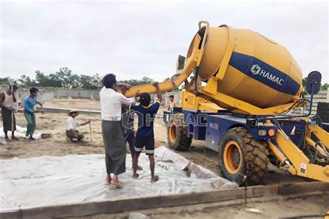 HAMAC Self Loading Concrete Mixer Factory Wholesale