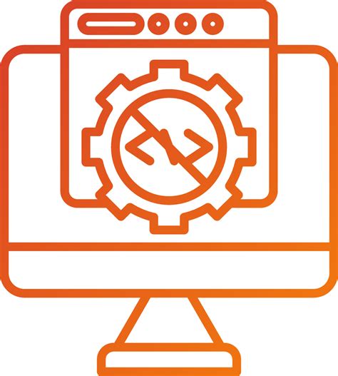 No Code Development Platform Icon Style 21655396 Vector Art At Vecteezy