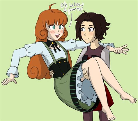 [razdaberry] [rwby X The Owl House] Nuts N Dolts Ruby Rose X Penny Polendina But Theyre In