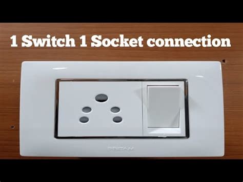 1 Switch 1 Socket Extension Board 1 Switch 1 Socket Connection YouTube