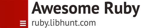 Awesome Ruby Libhunt