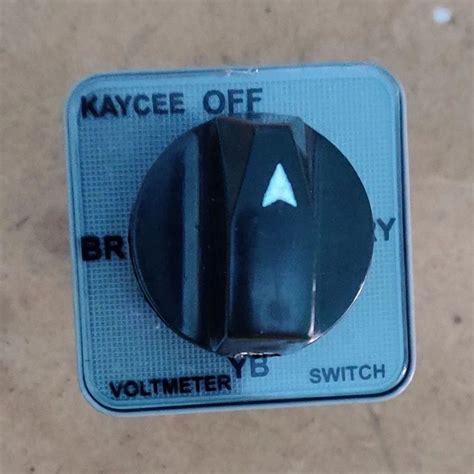 Kaycee Voltmeter Selector Switch At ₹ 380 Piece Kaycee Rotary Switch In Nellore Id