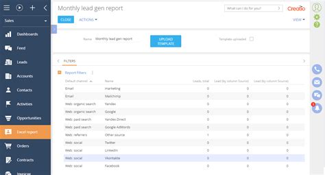 Excel Reports Builder For Creatio Creatio Marketplace