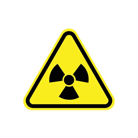 Radiation Warning Sign Vector Illustration 11186719 Vector Art At Vecteezy