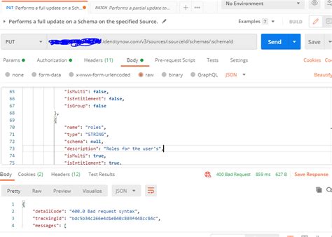 Is There A Way To Update The Schema Via Api Isc Discussion And Questions Sailpoint Developer