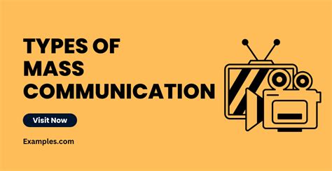 Types Of Mass Communication Examples